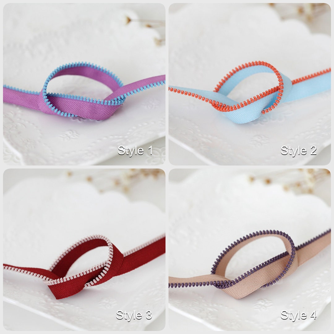 Continuous Zipper Tapes by the Meter Number 3 Resin Coil - Etsy