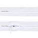 39“ 59” Invisible Zipper Closed End, Hidden Zipper for Mattress Cover ...