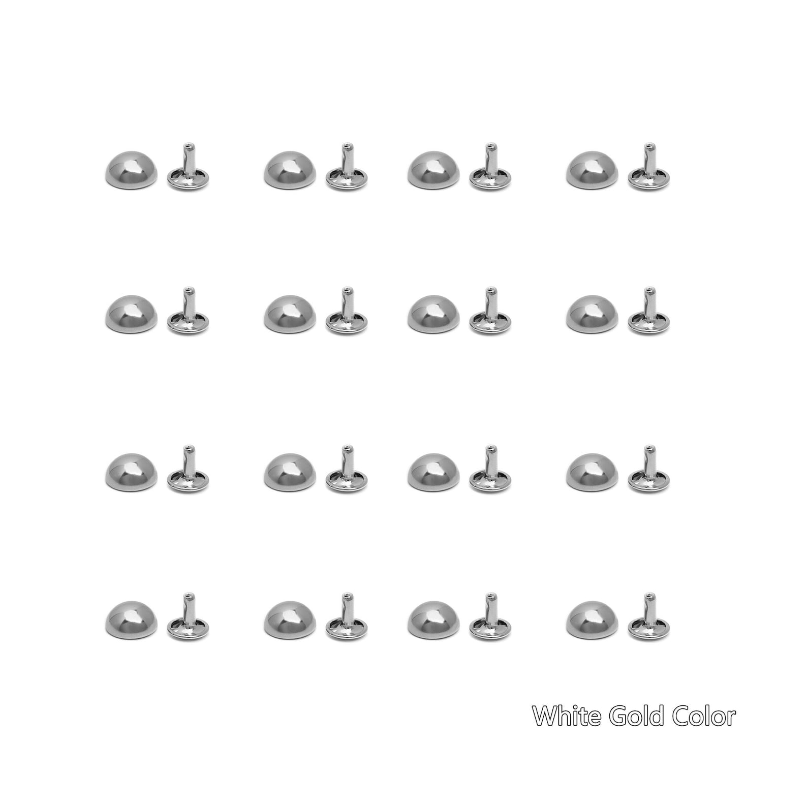 Metal Dome Rivets, Round Rapid Rivet Stud, Mushroom Rivet Cap Fastener ...