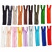 3.9" Doll Zippers, Open End Zipper for Doll Clothes, Separating Mini ...