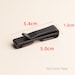 Slider Black Quick Slip Keeper Buckle -rectangle Adjustable Black ...