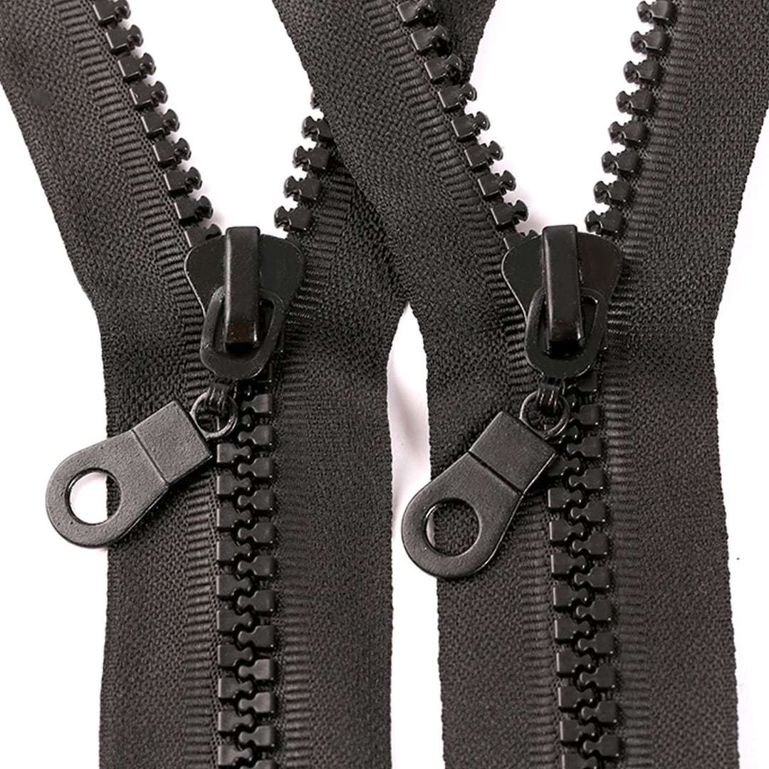 Strong & Large Molded Plastic Zipper With 1/ Two Way Slider, #8 Chunky ...
