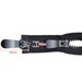 27"-59" Strong Large Molded Plastic Zipper, Black Chunky Zipper With 2 ...