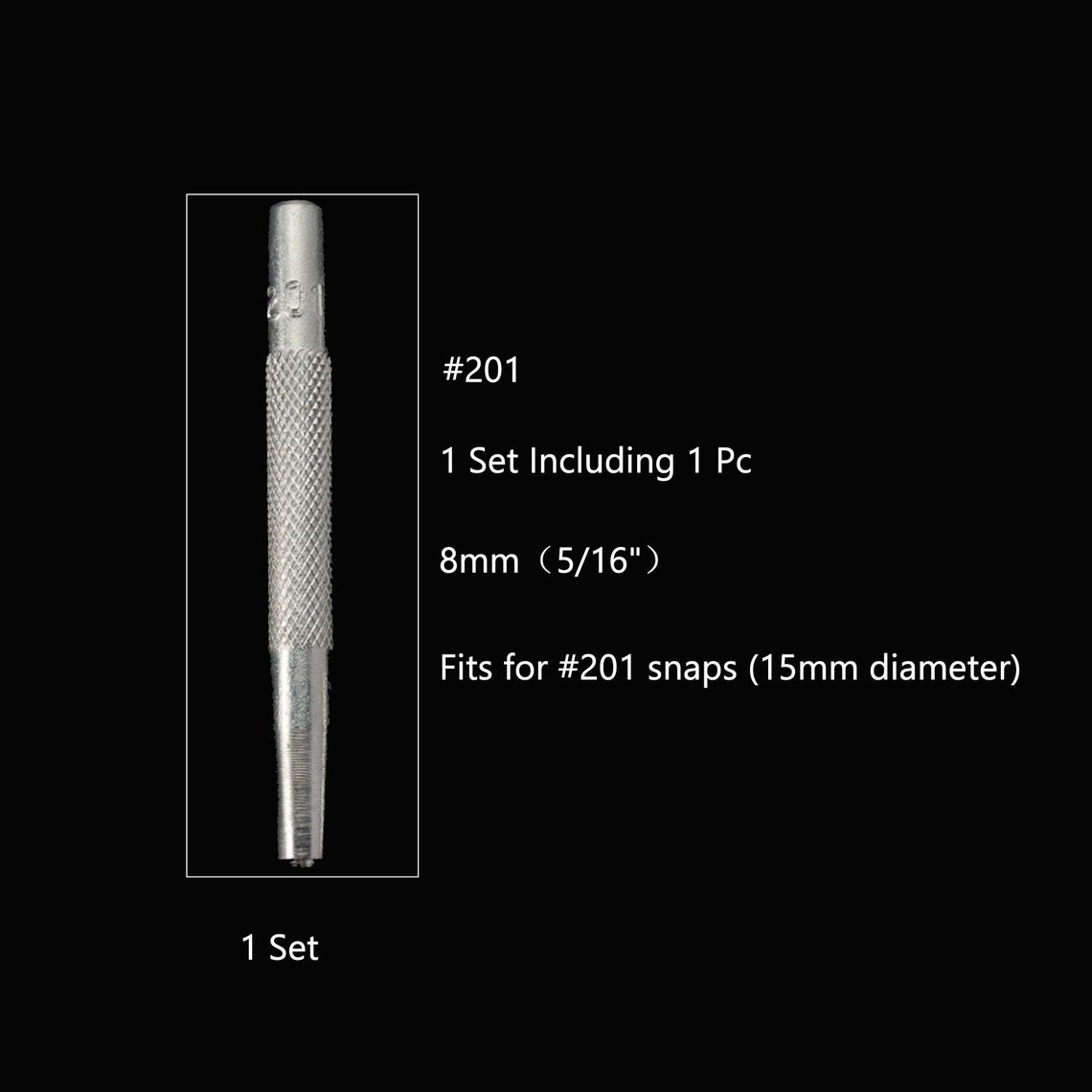 Snap Button Installation Tool, Press Rivet Studs Metal Snap Poppers ...
