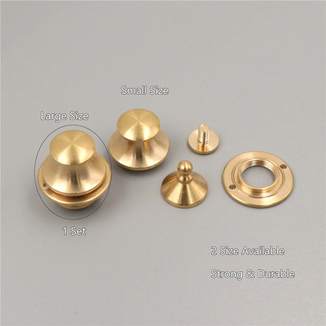 Good Quality Durable Snap Button Fasteners for Purse Bag DIY Leather ...
