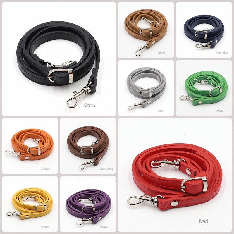 Leather Bag Strap - Etsy