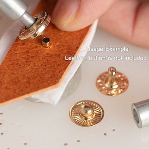 Snap Button Installation Tool, Press Rivet Studs Metal Snap Poppers ...