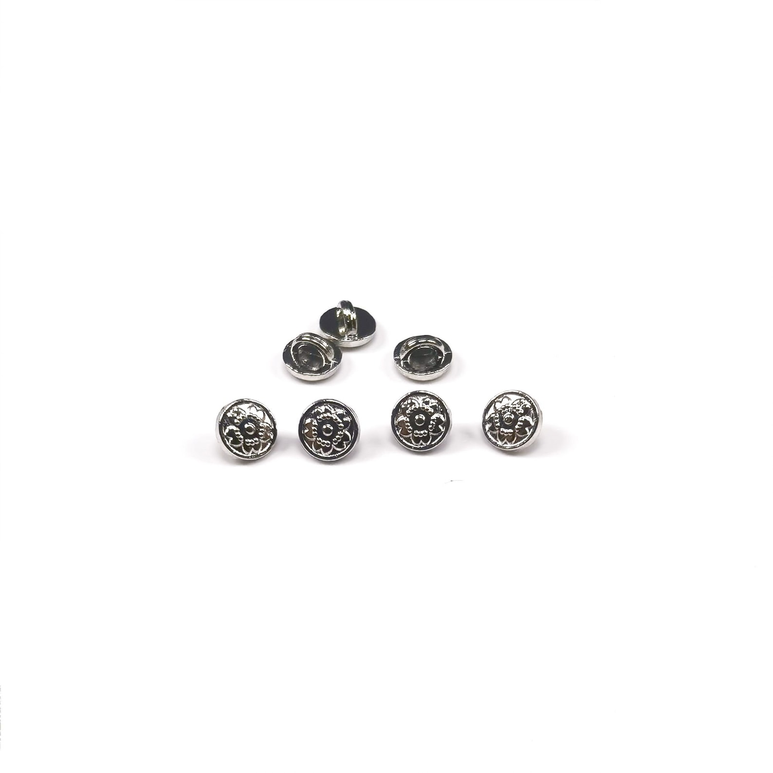 4mm Mini Flower Buttons for Doll Clothes/ Dress/ Coat/ Craft, Micro ...