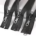 Strong & Large Molded Plastic Zipper With 1/ Two Way Slider, #8 Chunky ...