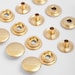 Metal Snap Buttons Leather Craft Fastener Closure,press Button Stud for ...