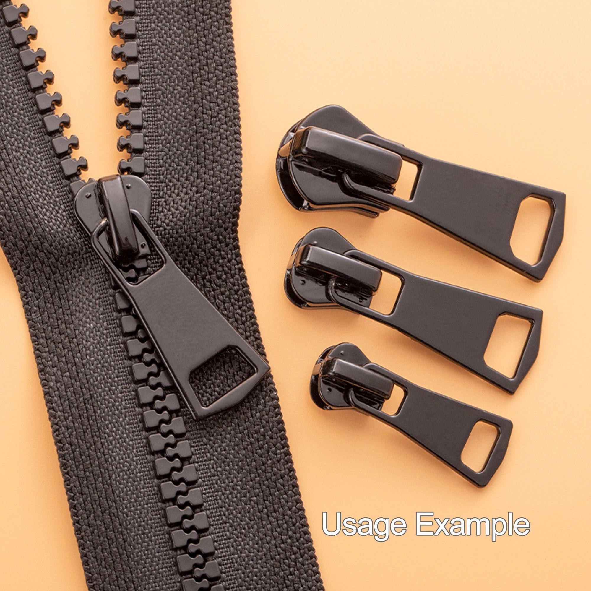 Zipper Pull Replacement, Zipper Head Pull Fastener, #3 #5 #8 Metal ...