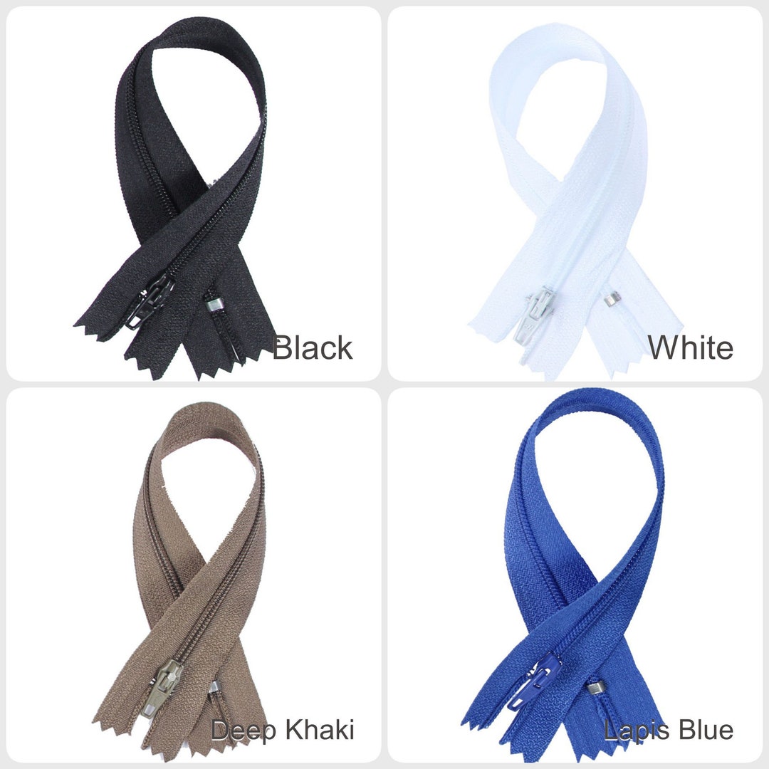 Close End Coil Zipper for Trousers/ Handbags/ Pocket/ Doll Clothes ...