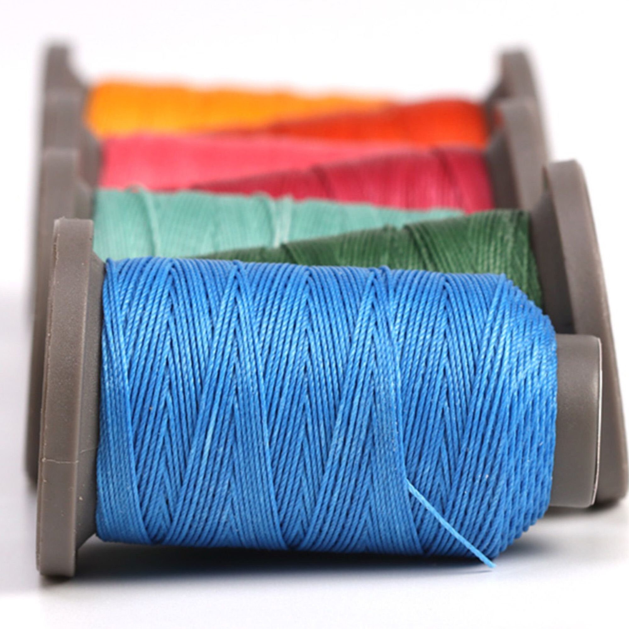 Strong Sewing Thread Supplies, Round Waxed Polyester Cord for Leather ...
