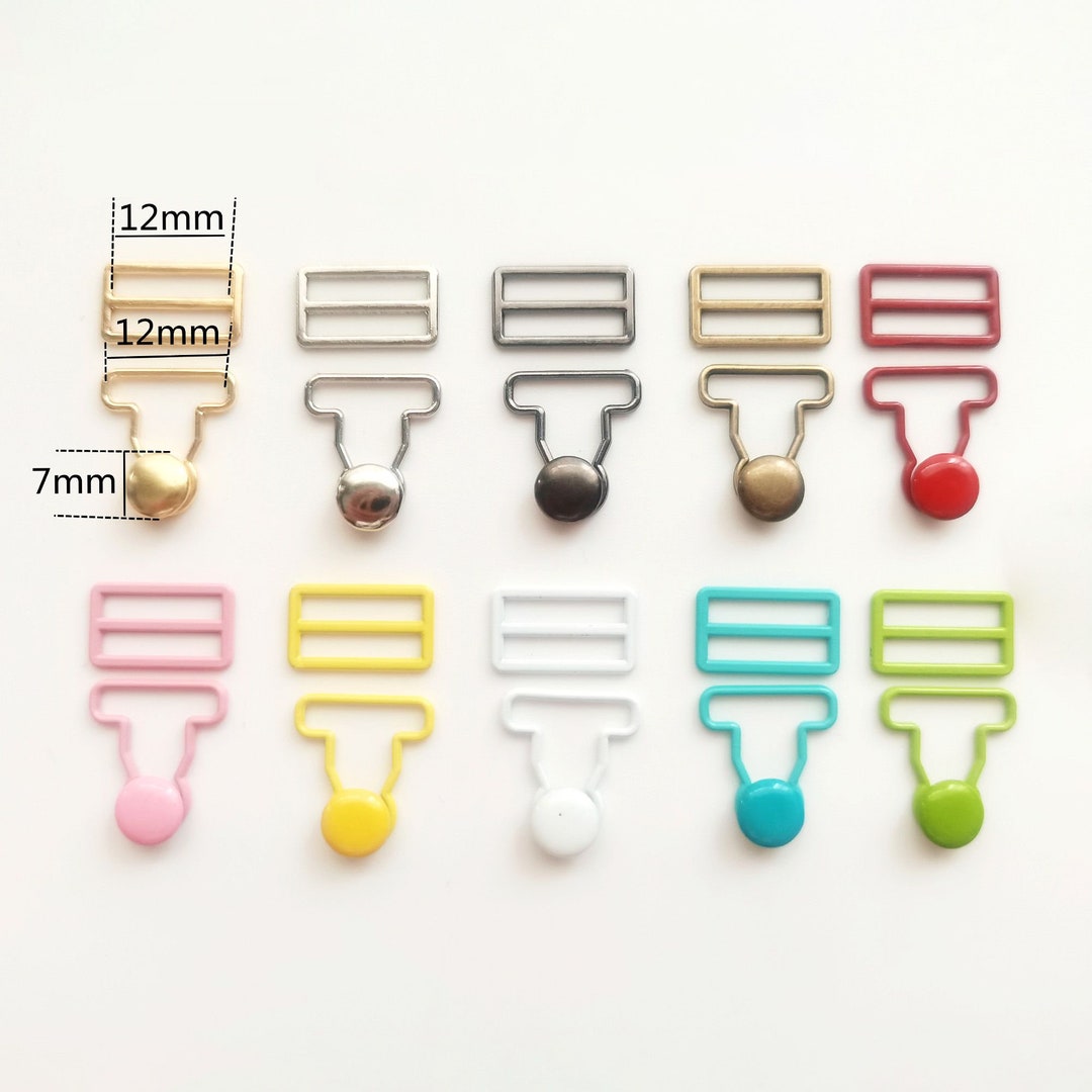 Dolls Dungaree Buckle Supplies, Overall Buckles Studs and Rectangle ...