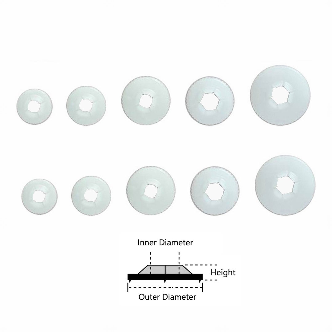 Safety Eyes Washers, Replacement Washer, Amigurumi Plush Eyes Backs ...