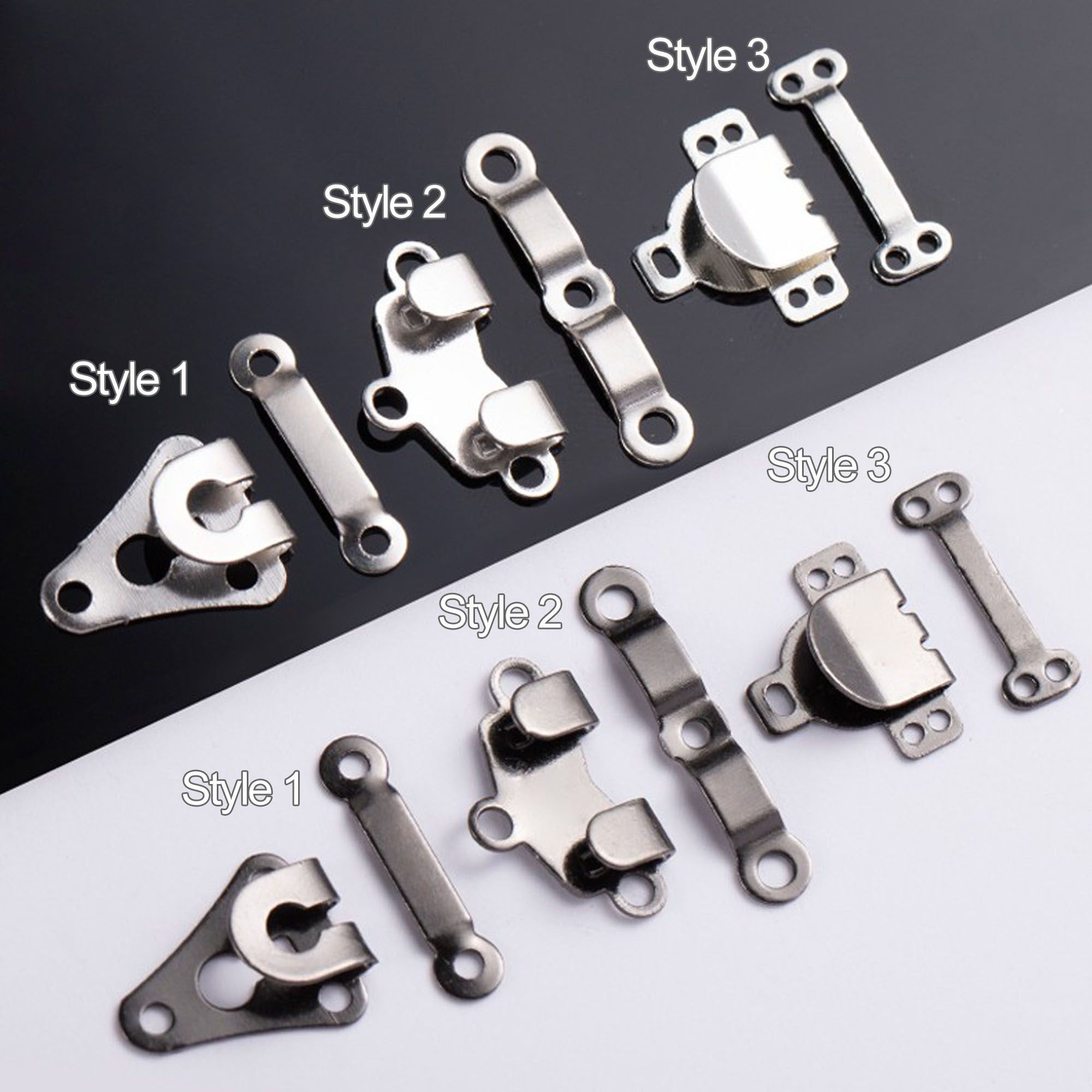 Metal Hook & Eye Fasteners, Trousers/ Skirts/ Pants/ Suit Waistband ...