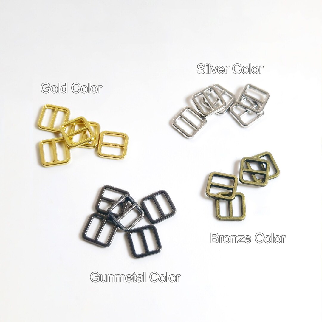Tiny Buckle for Dolls, Inner 6mm Mini Doll Belt Buckles, Gold/silver ...