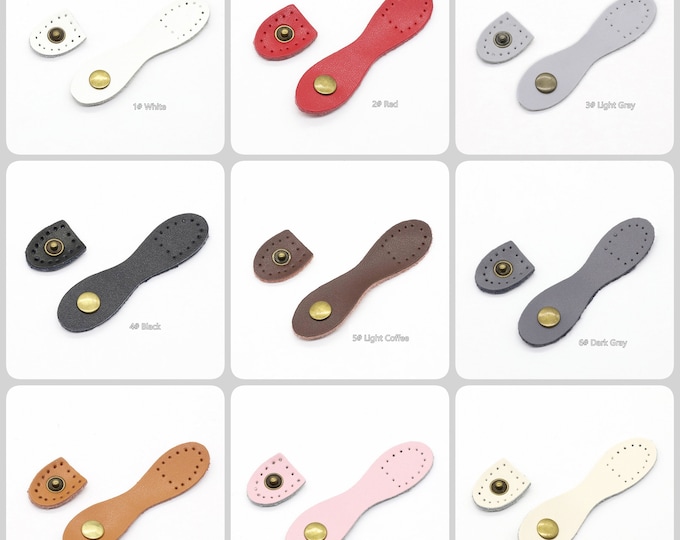 Genuine Leather Clasp for a Backpack or Wallet, Flap for a Bag. Lock ...