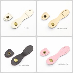 Purse Clasp Replacement, Leather With Snap Closure, Wallet Clutch ...