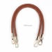Braided Leather Handle Strap, Handbag Handle With Golden Hook, Faux PU ...