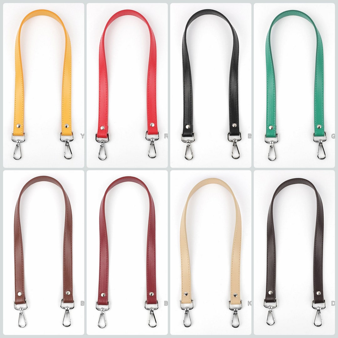 Bag Handles for DIY Project, Thick PU Leather Handbag Handles Repair ...