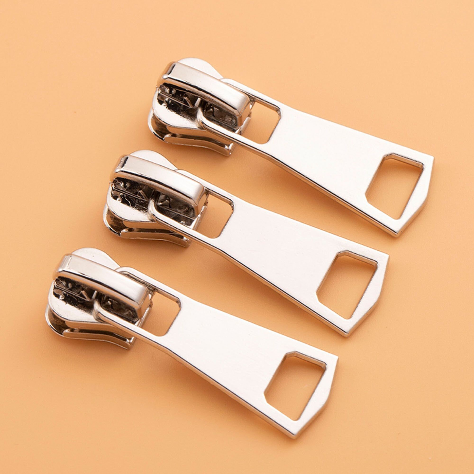 Zipper Pull Replacement, Zipper Head Pull Fastener, #3 #5 #8 Metal ...