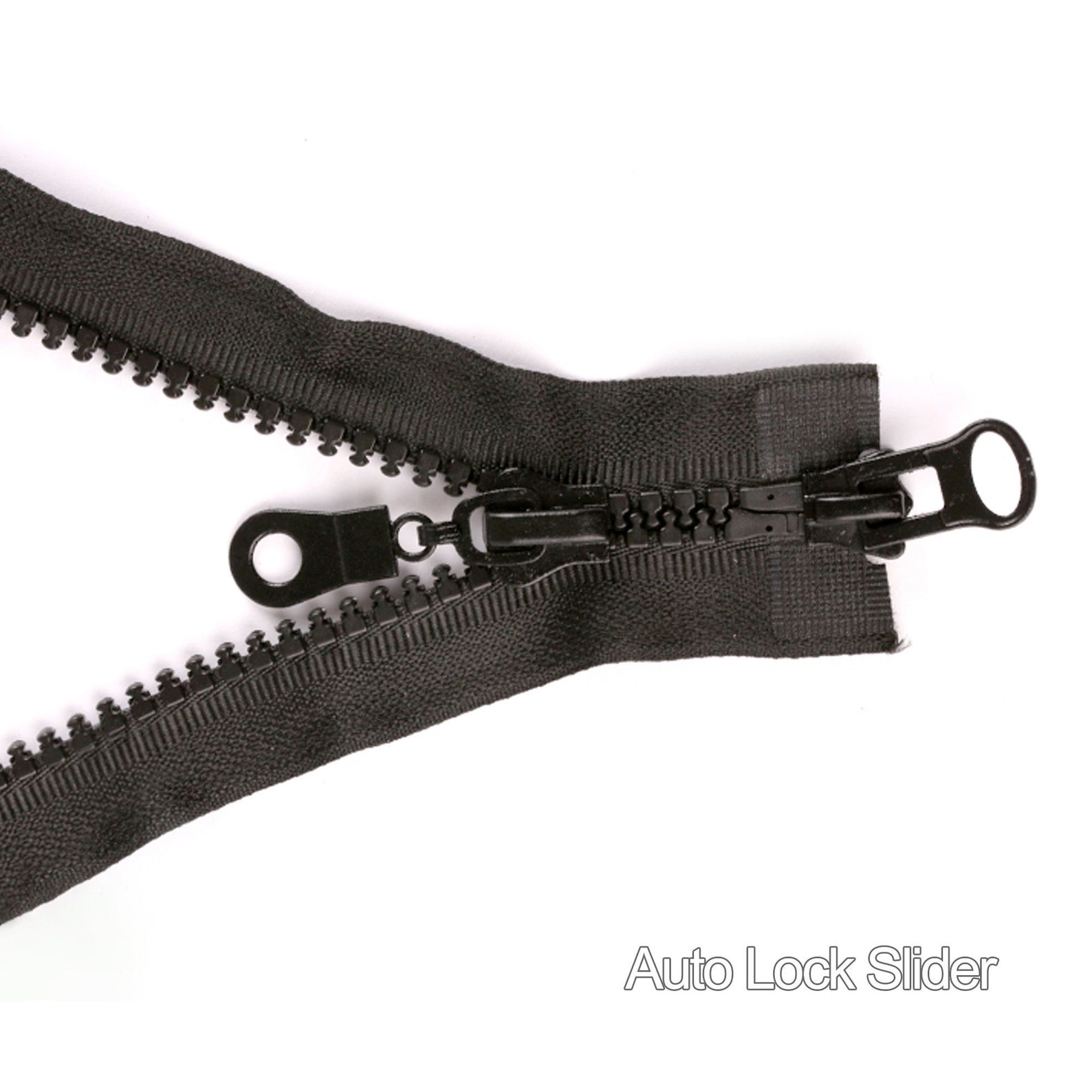 Strong & Large Molded Plastic Zipper With 1/ Two Way Slider, #8 Chunky ...
