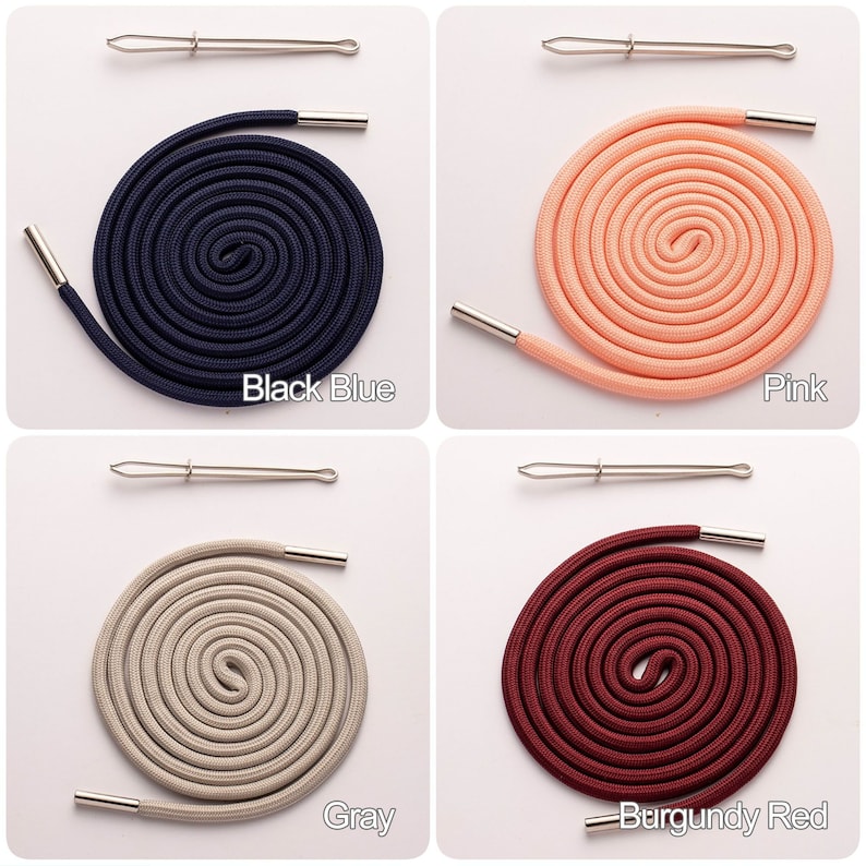 Hoodie String Replacement, Round Hoodie Drawstrings, Polyester Cord ...
