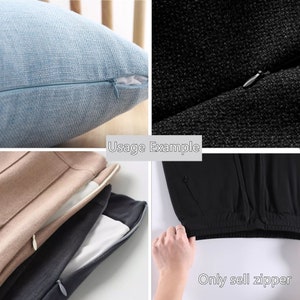 Invisible Zippers, Closed-end Concealed Zippers, Hide Zipper, Secret ...