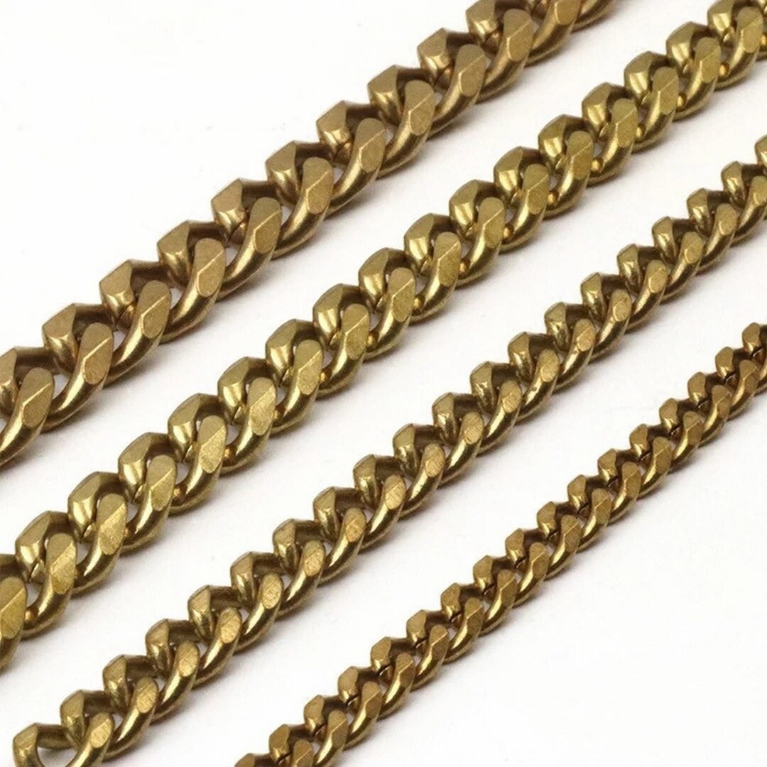 Chain for Bag Making, Solid Brass Unfinished Bag Purse Wallet Strap ...