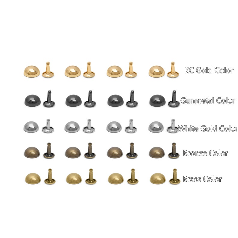 Metal Dome Rivets, Round Rapid Rivet Stud, Mushroom Rivet Cap Fastener ...