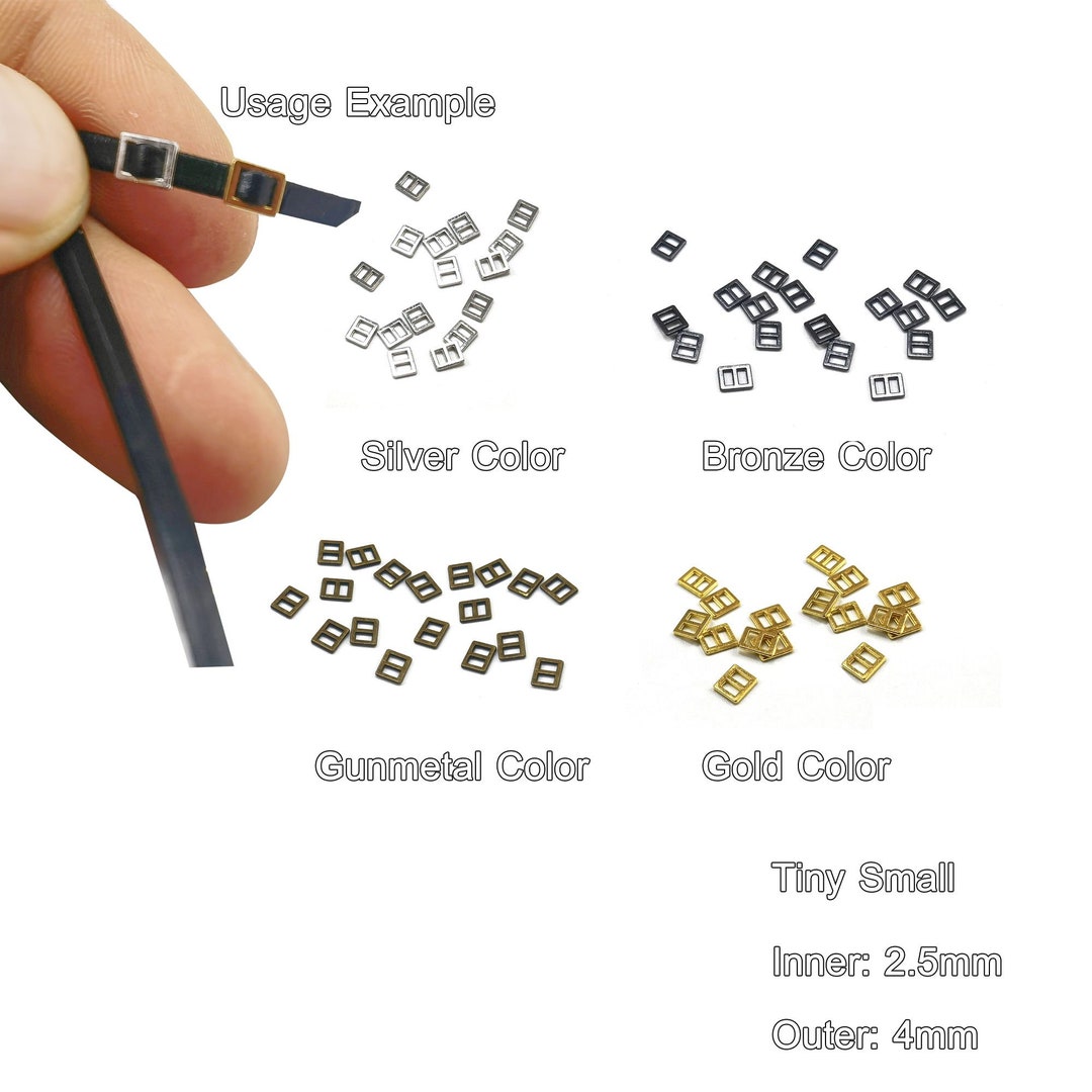 Miniature Doll Clothing Buckles, Inner 2.5mm Doll Apparel Fastener ...