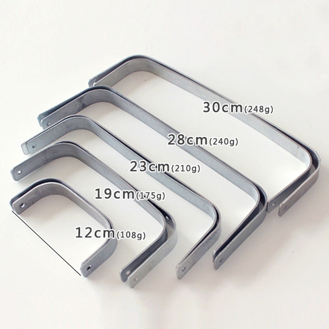 Steel Bag Frame, Pouch Bag Clutch Frame, Travel Bag Hardware, Leather ...