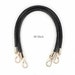 Braided Leather Handle Strap, Handbag Handle With Golden Hook, Faux PU ...