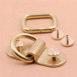 Arch Bridge Buckle for Handbag Chain Connector, Solid Brass Metal U ...