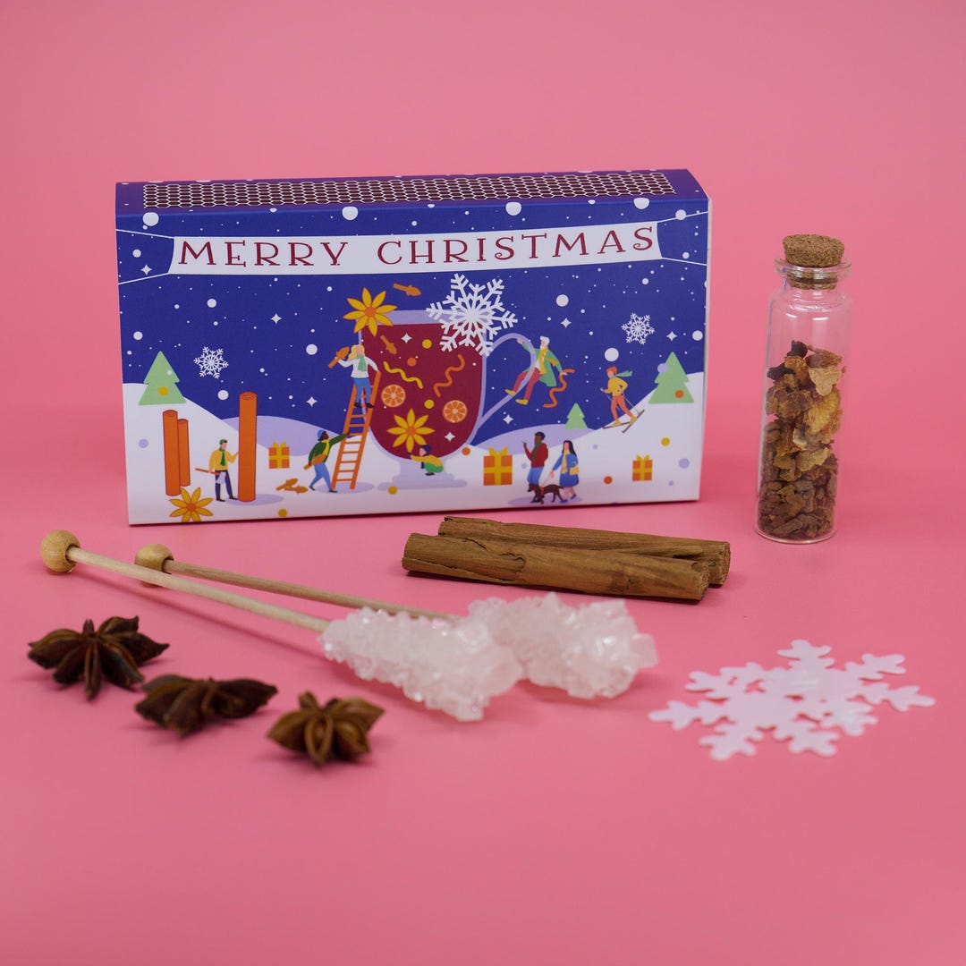 Mulled Wine Matchbox Kit – Cosy Mini Gift for the Holidays - Etsy