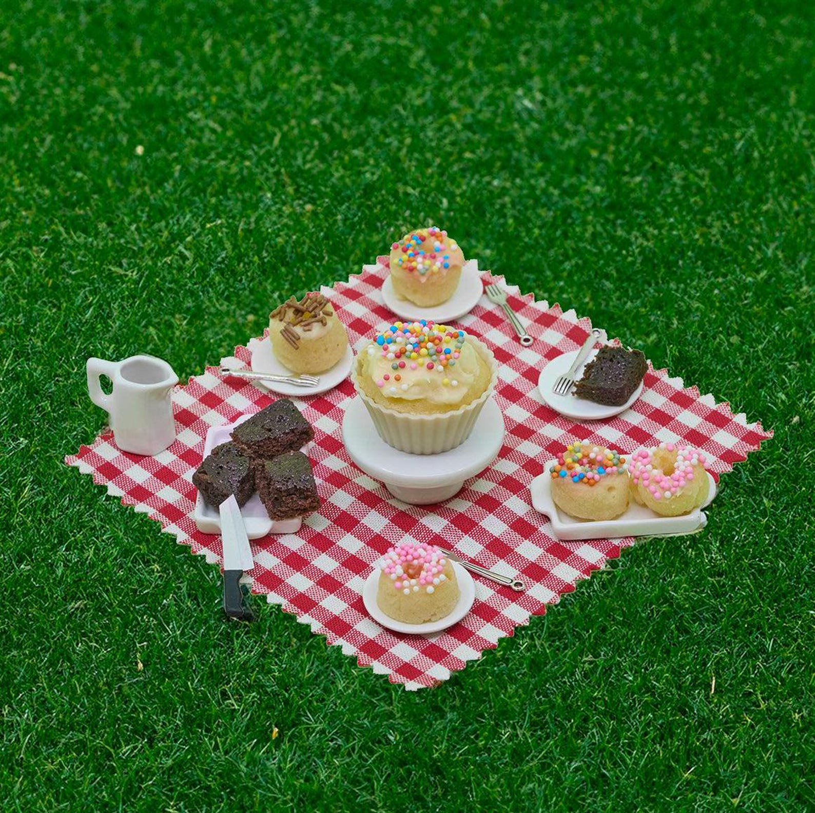 Make Your Own Real Miniature Food Kit With Accessories, Craft Kit for ...