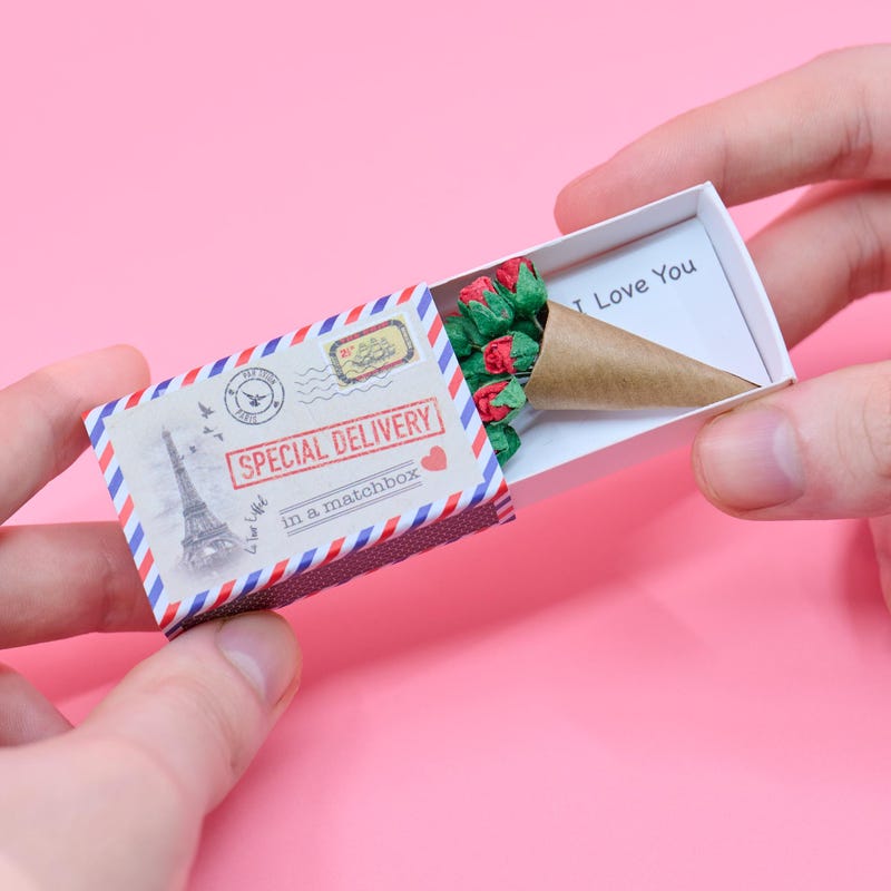 Valentine Boxes Vintage - Etsy UK