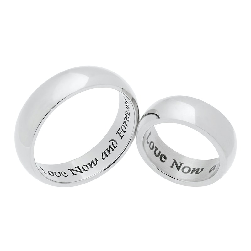 Forever Love Couple Rings - Etsy
