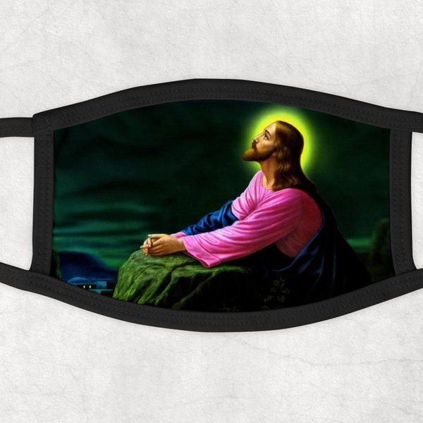 Jesus Face Mask - Etsy