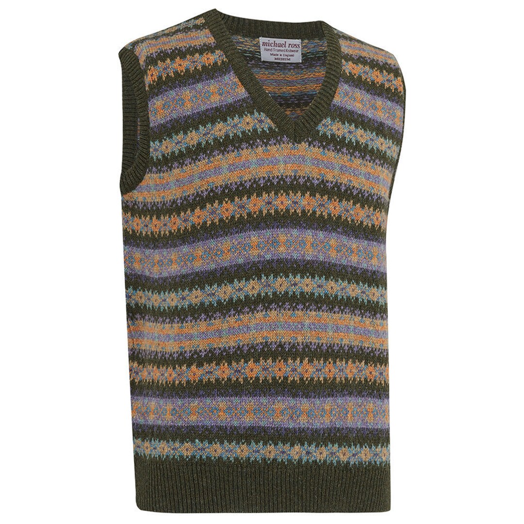 Country Fair Isle Slip Over 0090-2747-F11 - Etsy