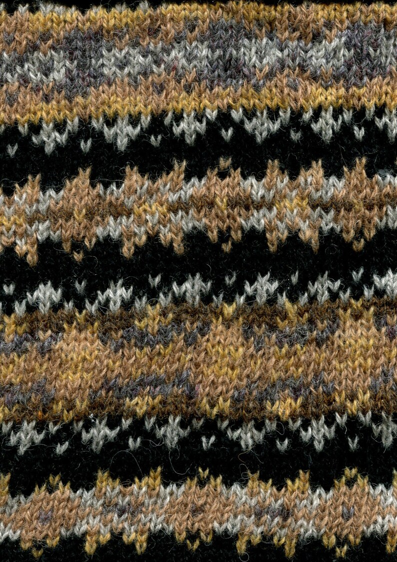 Country Fair Isle Slip Over 0090-2747-F32 BLACK - Etsy