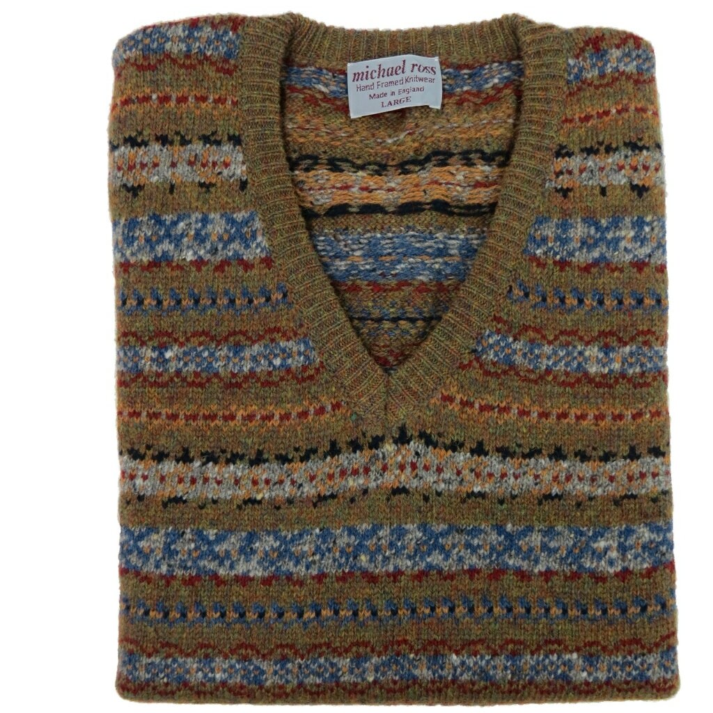 Crest Fair Isle Slip Over 0012-2747 F26 Autumn - Etsy UK