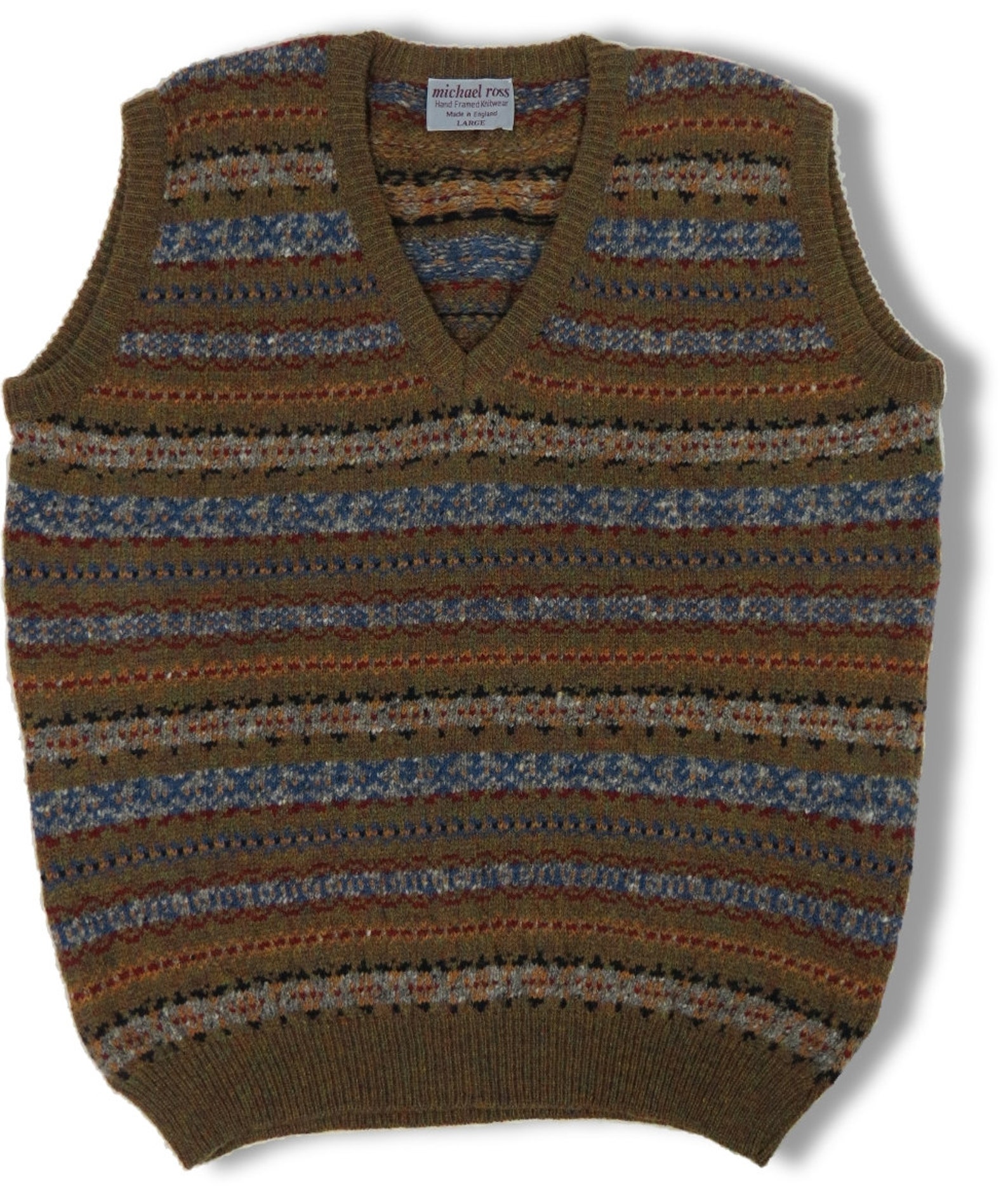 Crest Fair Isle Slip Over 0012-2747- F26 Autumn - Etsy