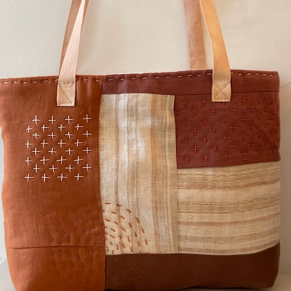 Linen Shoulder Bag - Etsy