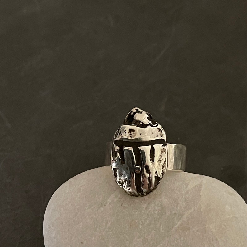 Hand Cast Ring - Etsy
