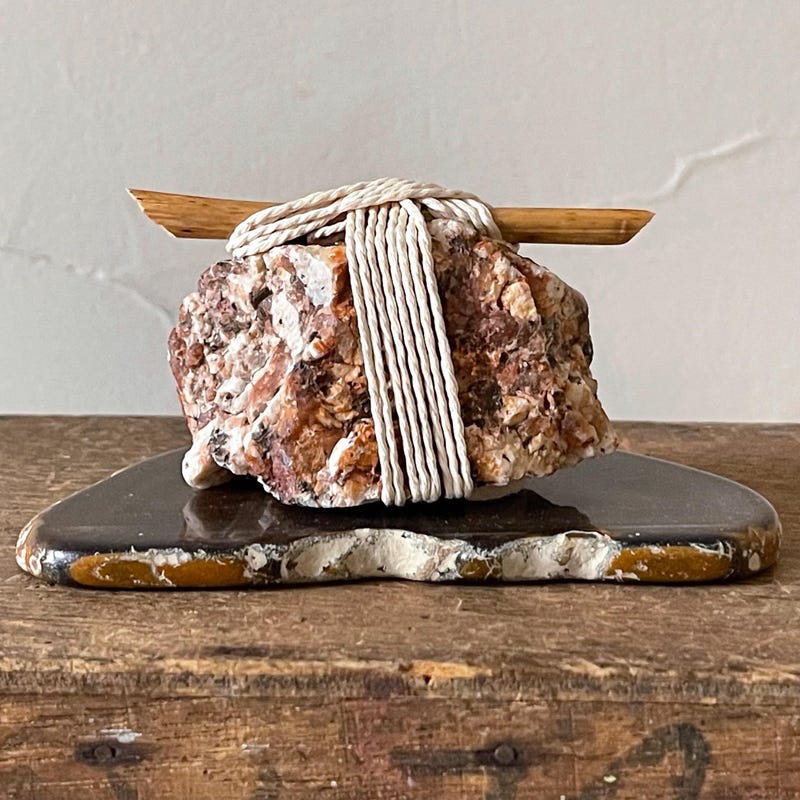 Wrapped Rock - Etsy