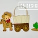 ITH Digital Embroidery Design - Cowboy Finger Puppet Set With Busy Book ...