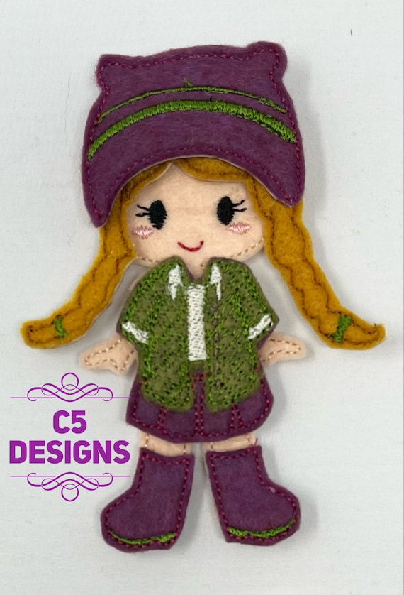 4X4 HOOP ONLY ITH Digital Embroidery Design 4X4 Felt Dress | Etsy