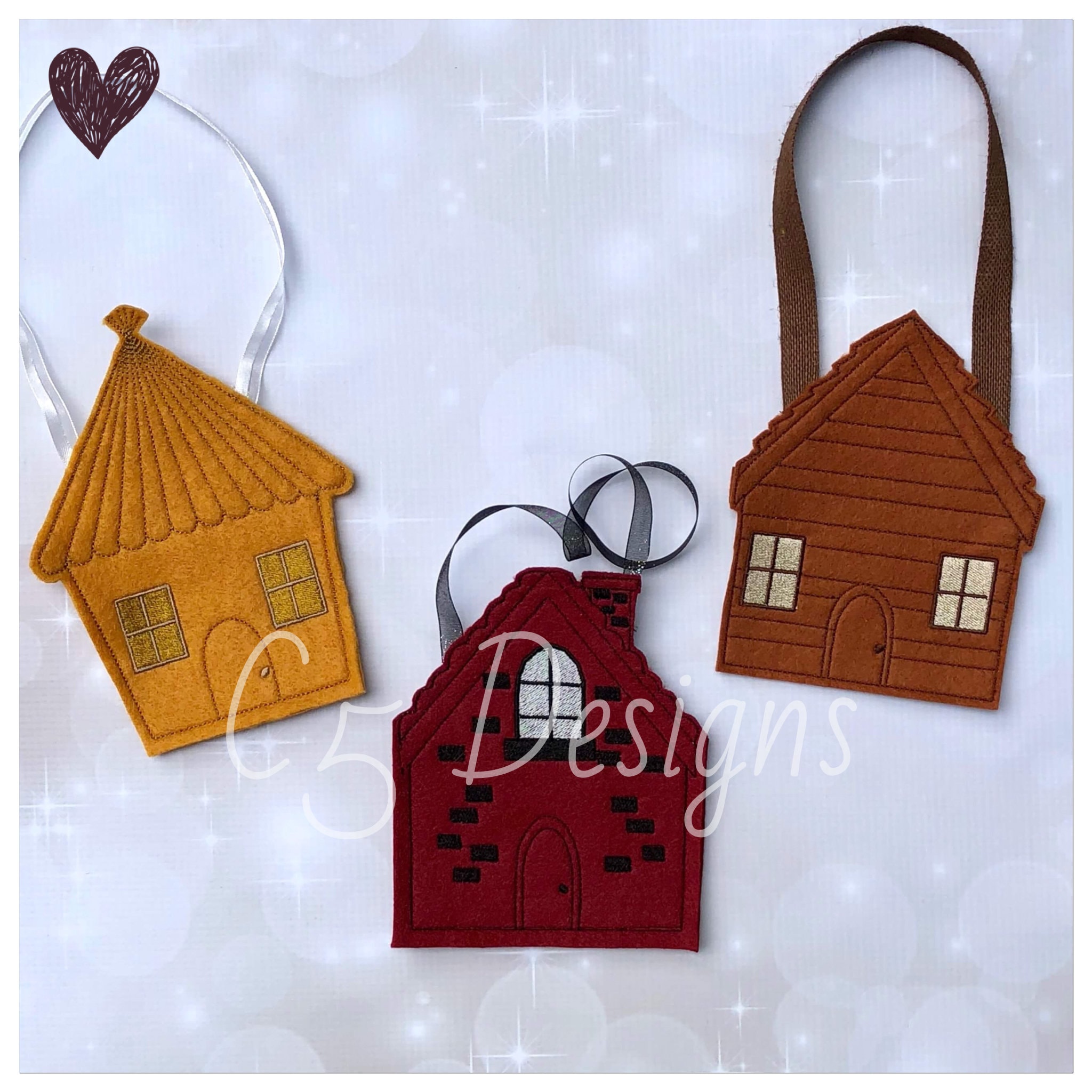 ITH Digital Embroidery Design Three Little Pigs Finger | Etsy